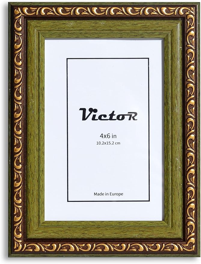 Amazon.com - VictoR picture frame Chagall 4x6 green brown frame ...