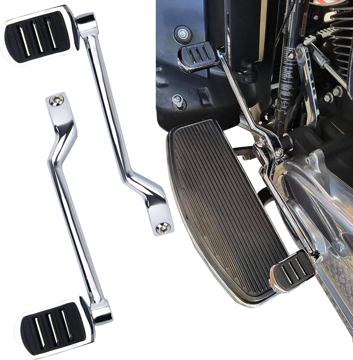LuckySlycyc Heel Toe Shifter Harley Davidson-(Aluminum 7.16 ...