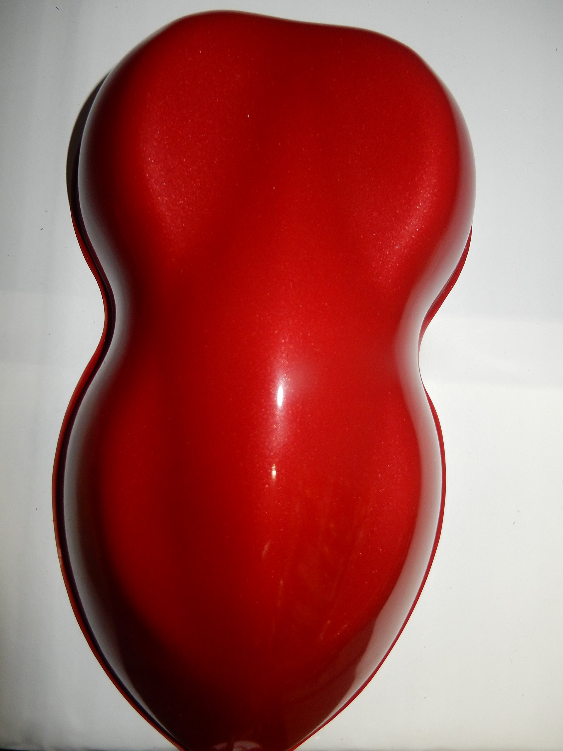 Buy High Gloss Fireball Red Pearl Metallic Acrylic Enamel Single Stage ...