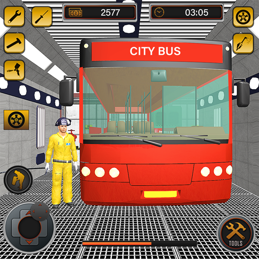 Real Bus Mechanic Simulator 3D - Car Garage Repair Workshop Sim - App ...