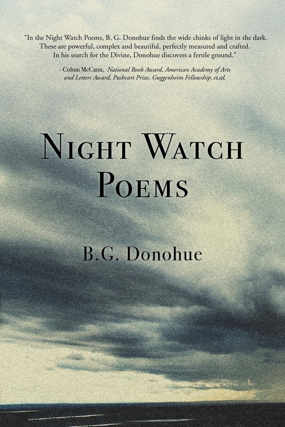 Night Watch Poems: Donohue, B.G.: 9781946300683: Amazon.com: Books