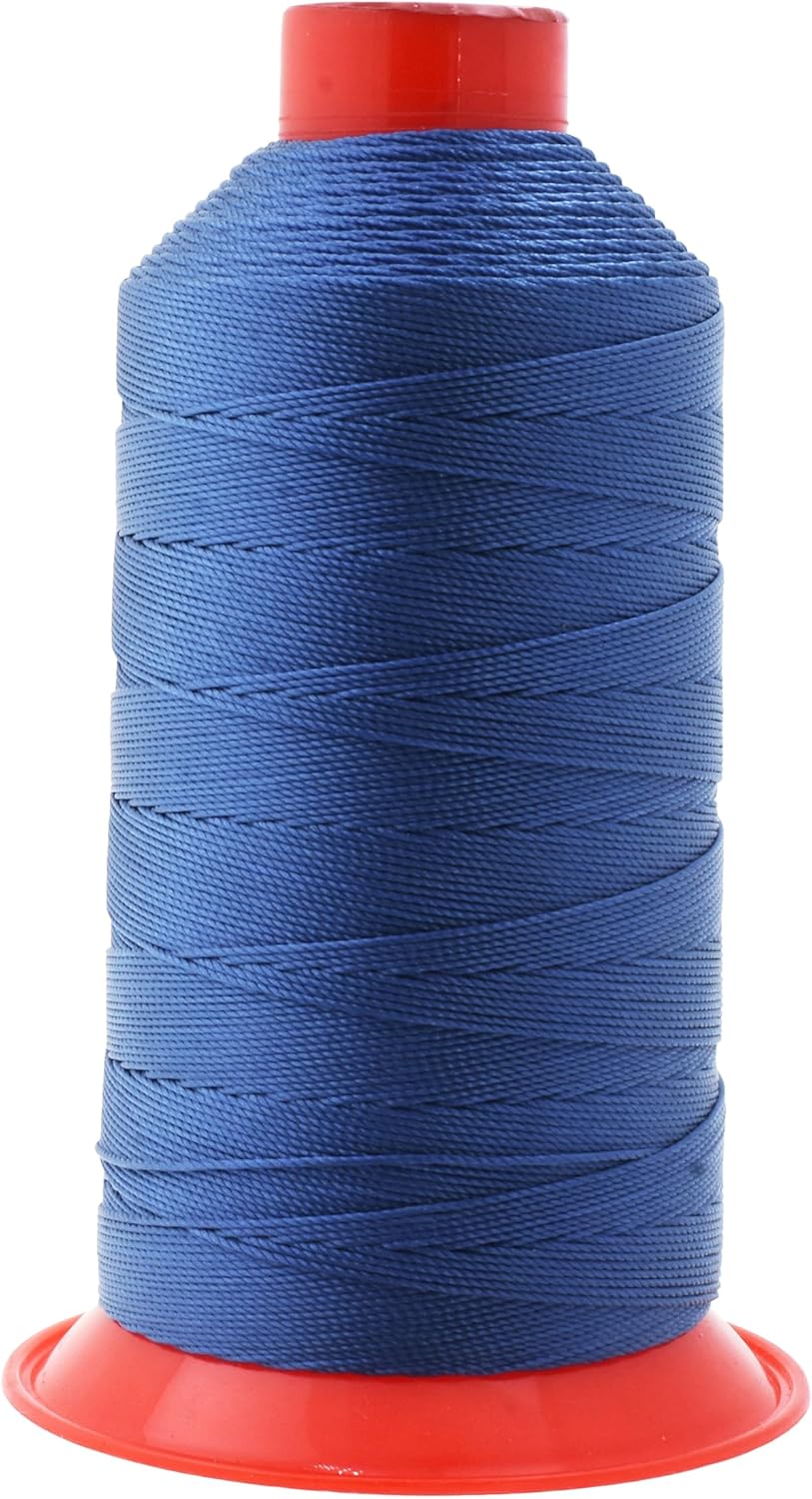 Amazon.com: Mandala Crafts Bonded Nylon Thread Denim Heavy Duty Sewing ...
