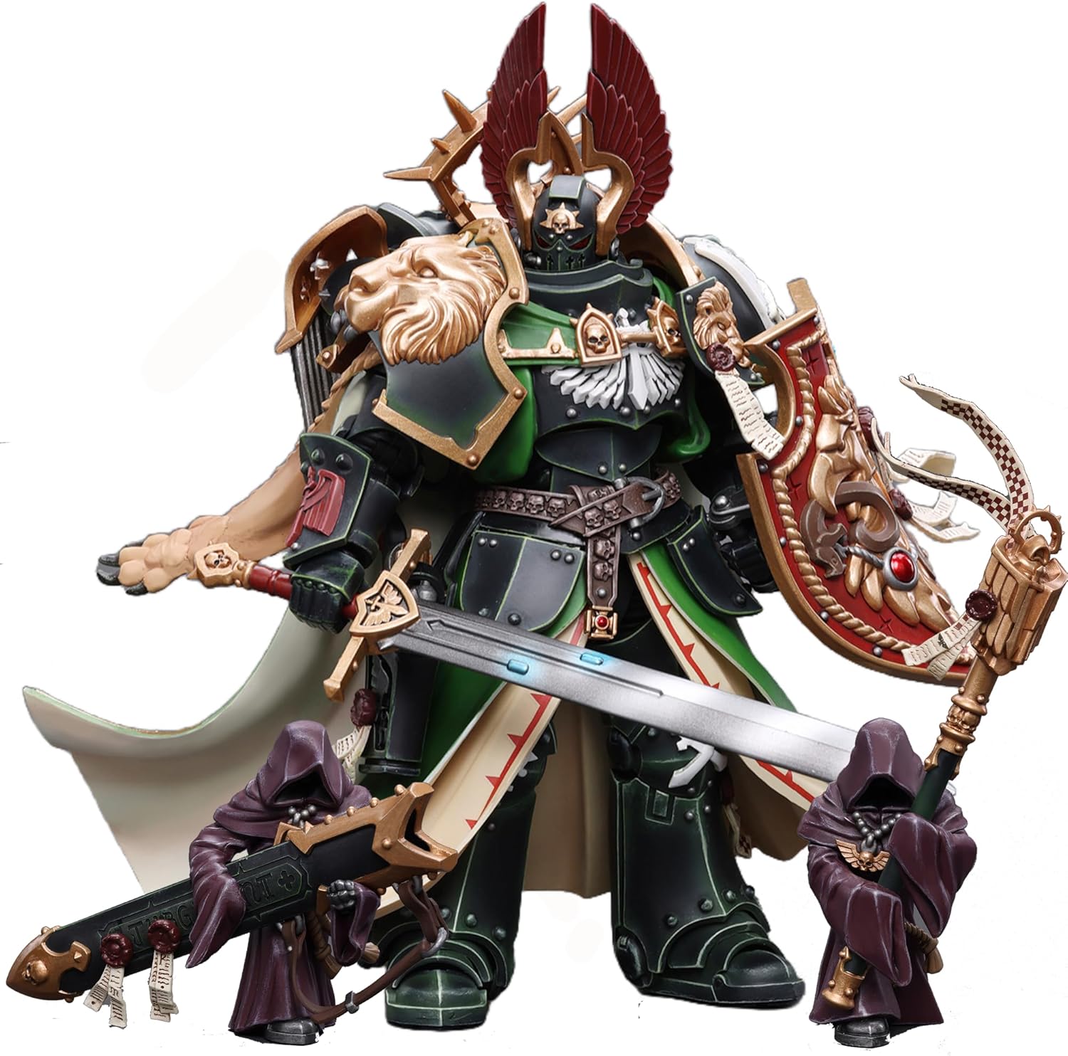 JOYTOY Warhammer 40,000 1/18 Action Figure Dark Angels Primarch Lion El ...
