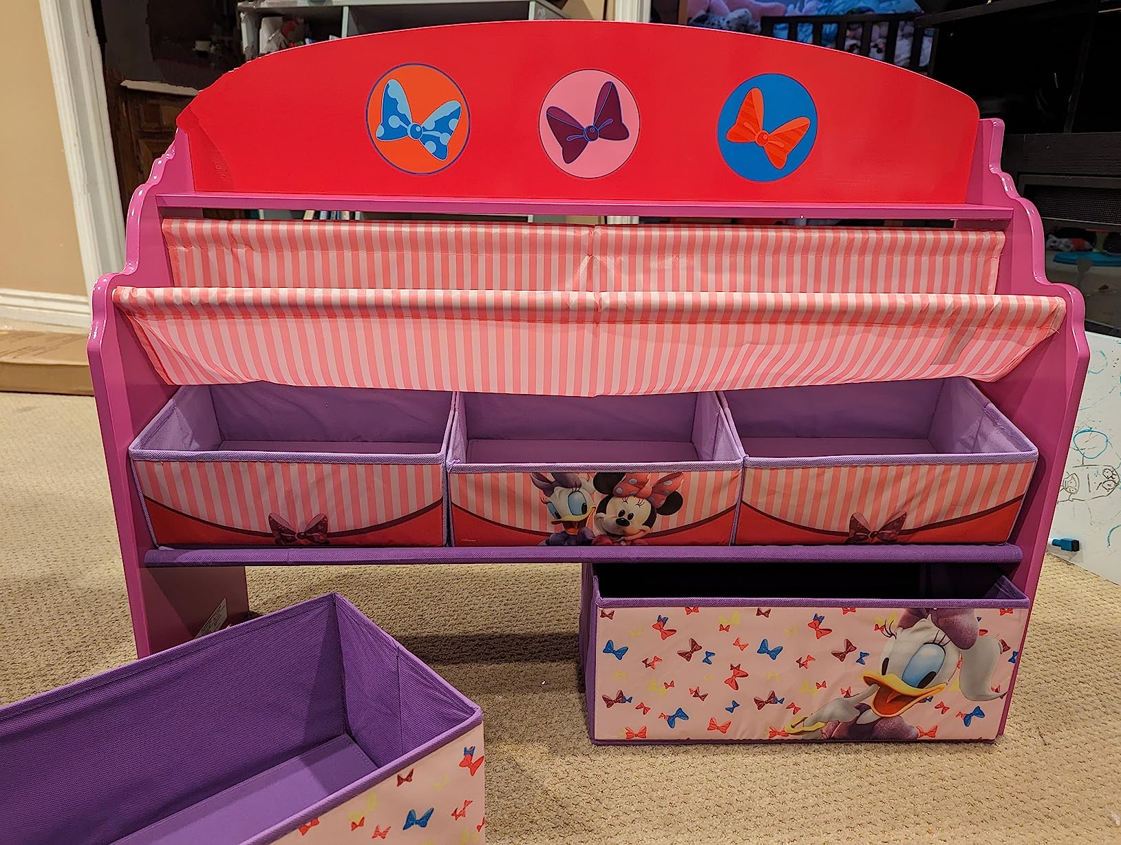 $9/mo - Finance Delta Children Deluxe Book & Toy Organizer, Disney ...