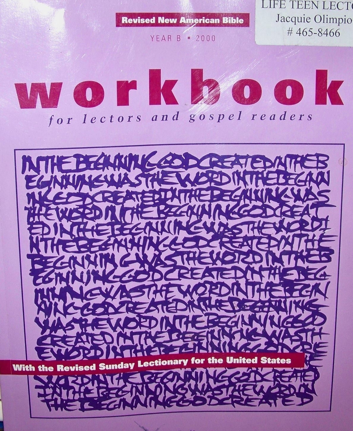 Workbook for Lectors and Gospel Readers 2000: 9781568543406: Amazon.com ...