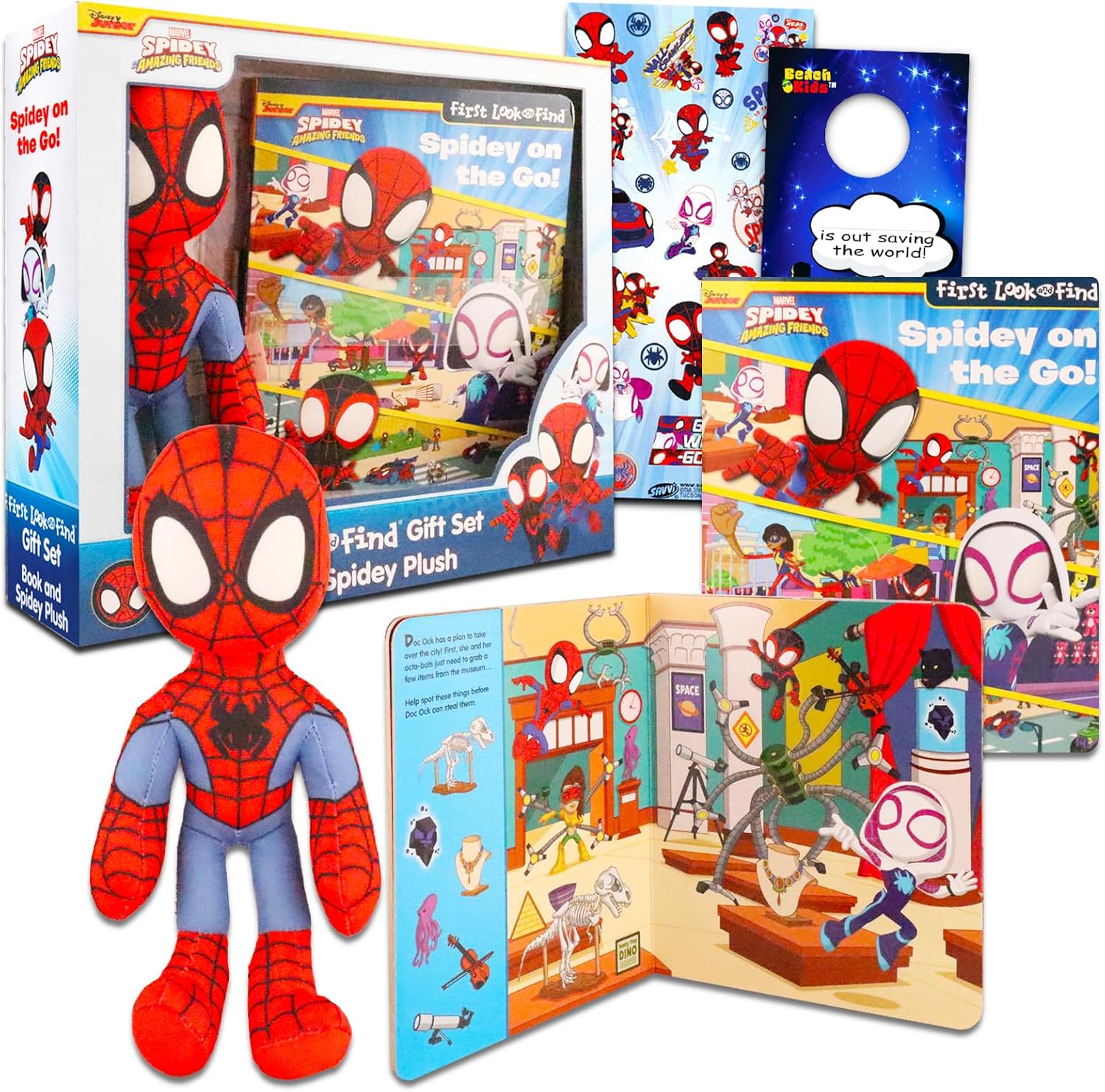 Amazon.com: Marvel Spidey and His Amazing Friends Toy Figure and ...