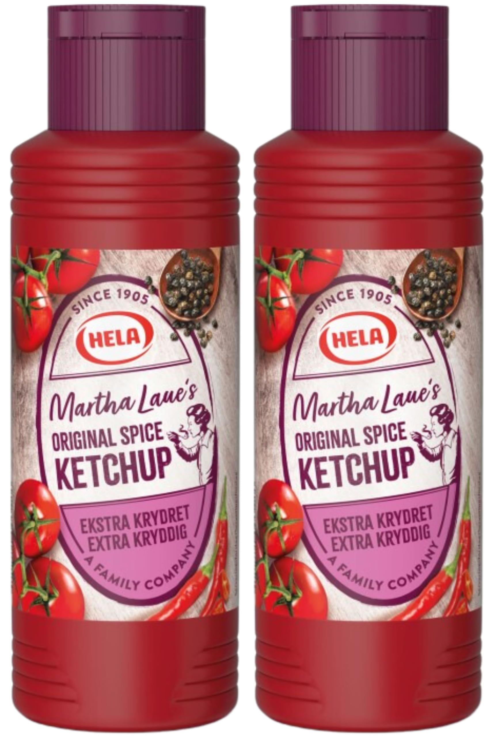 Hela Martha Extra Spicy Sauce 300ml - Pack of 2: Fiery Condiment for ...