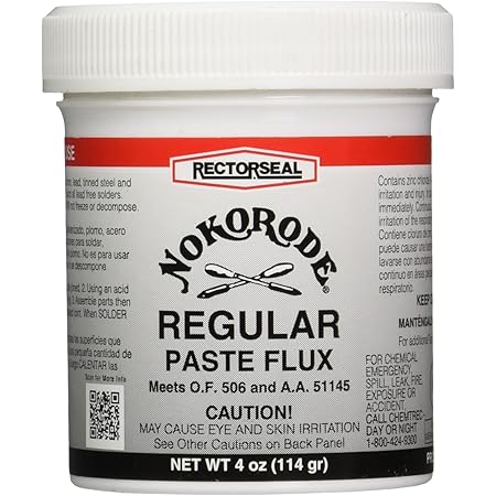 Rectorseal 14020 8-Ounce Nokorode Regular Paste Flux Tool - - Amazon.com
