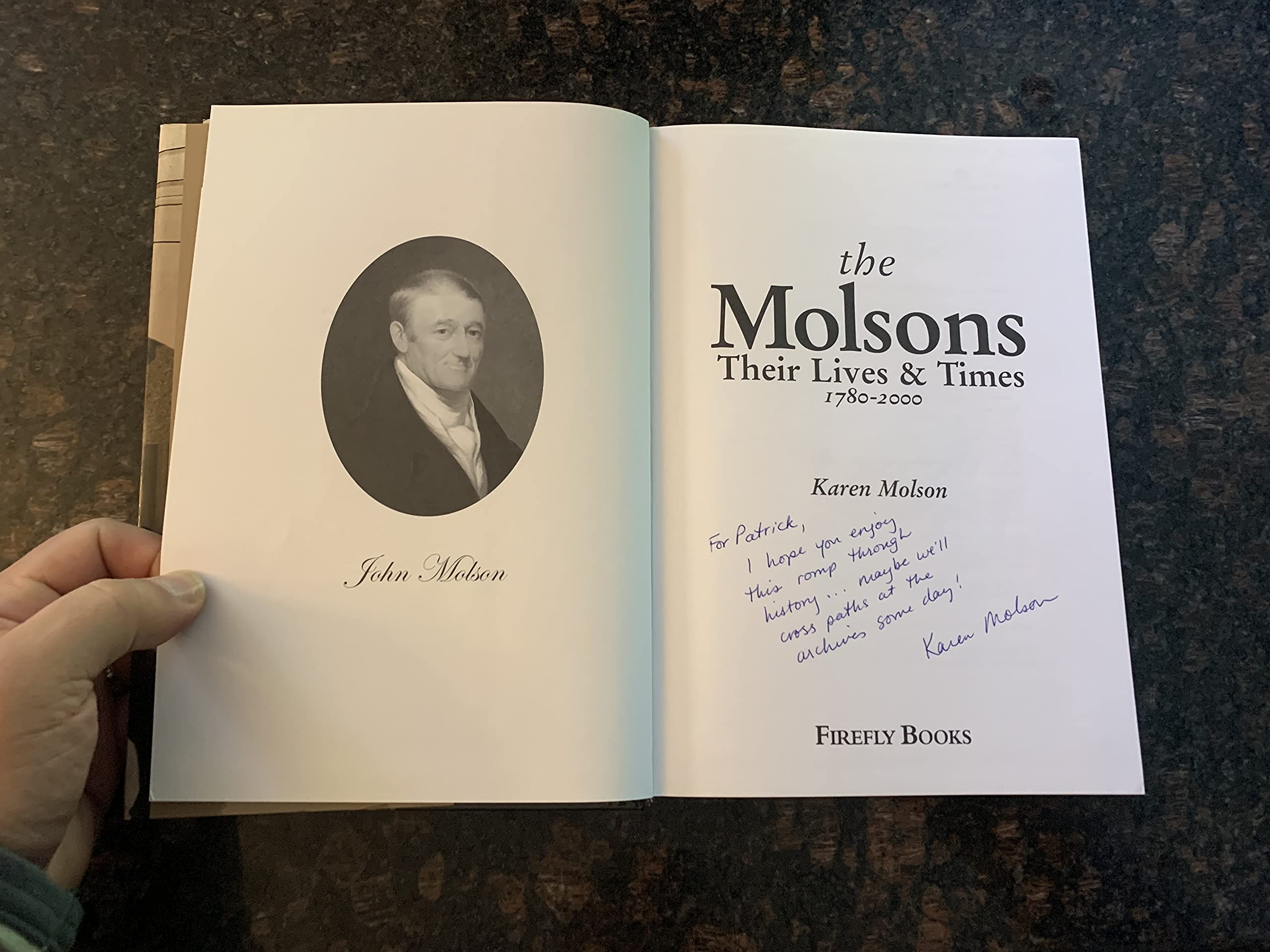 The Molsons: Their Lives and Times: 1780-2000: Molson, Karen ...