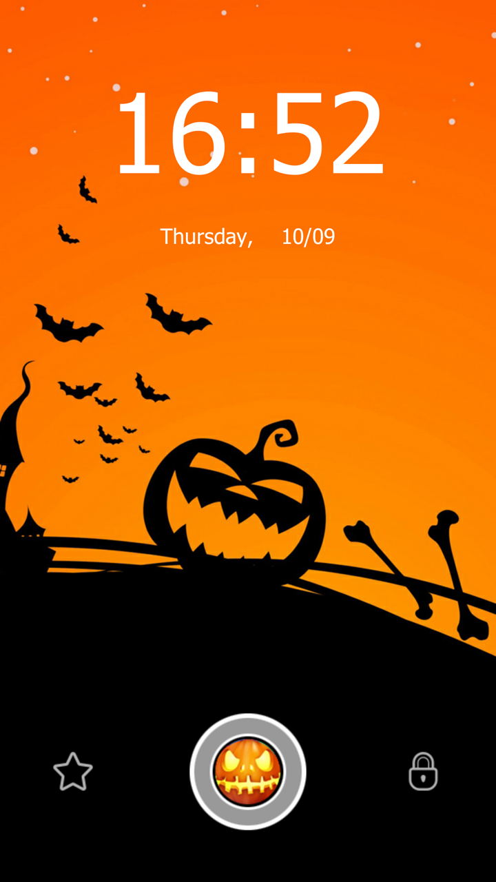 Helloween Magic Lockscreen-Amazonアプリストアのアプリ