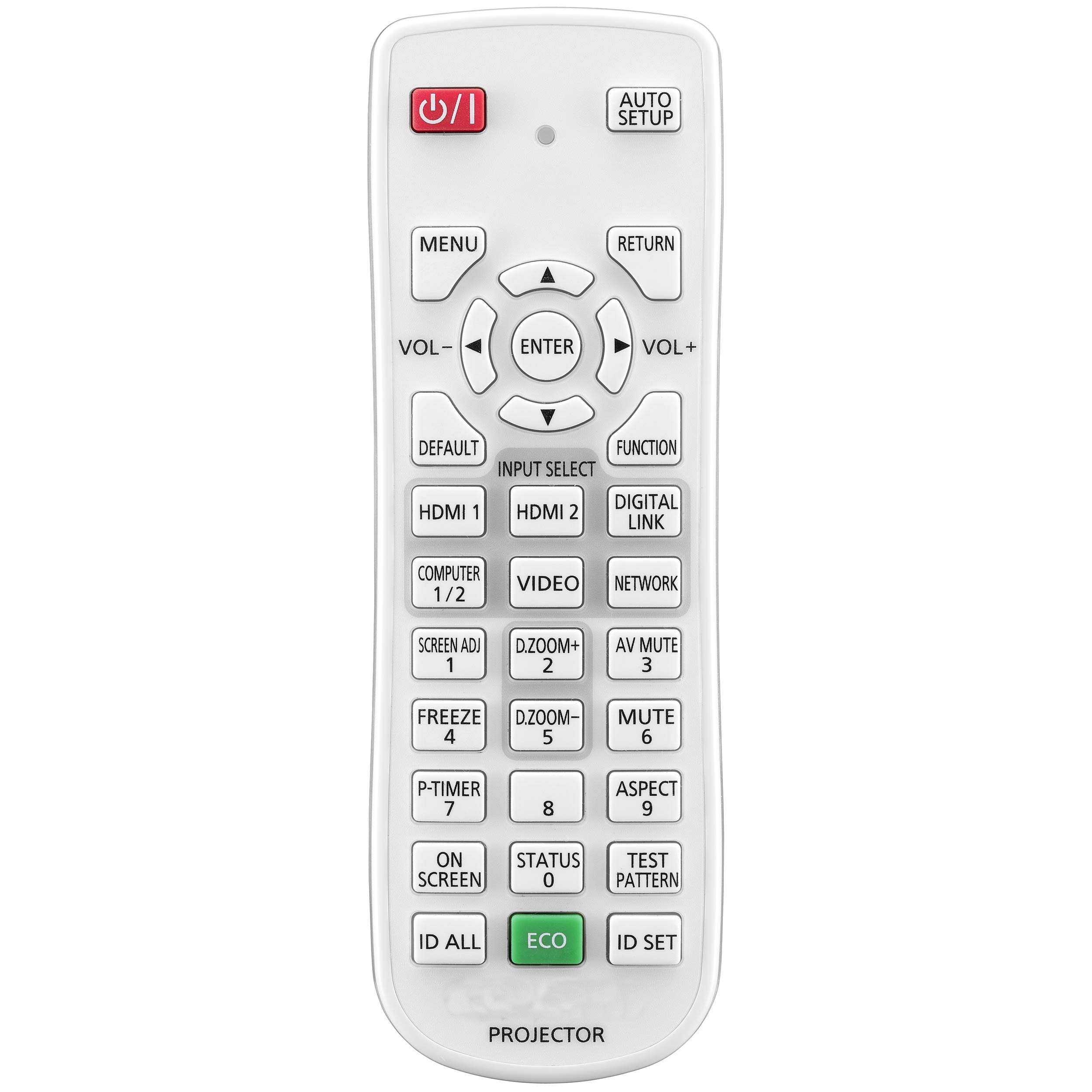 Amazon.com: INTECHING N2QAYA000126 Projector Remote Control for ...