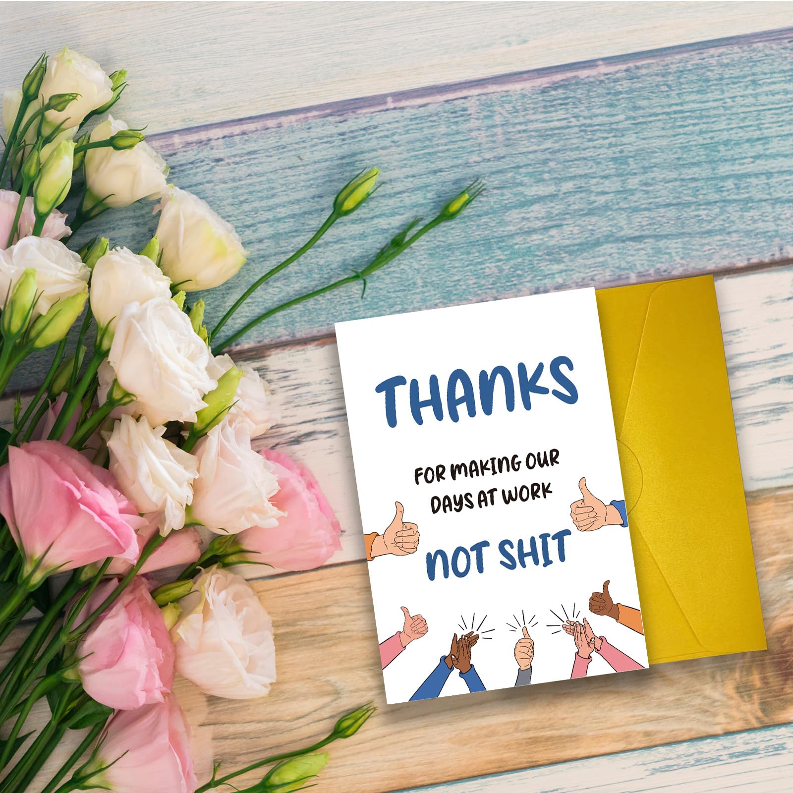 Funny Thank You Cards For Co Workers My Emotional Support Coworker