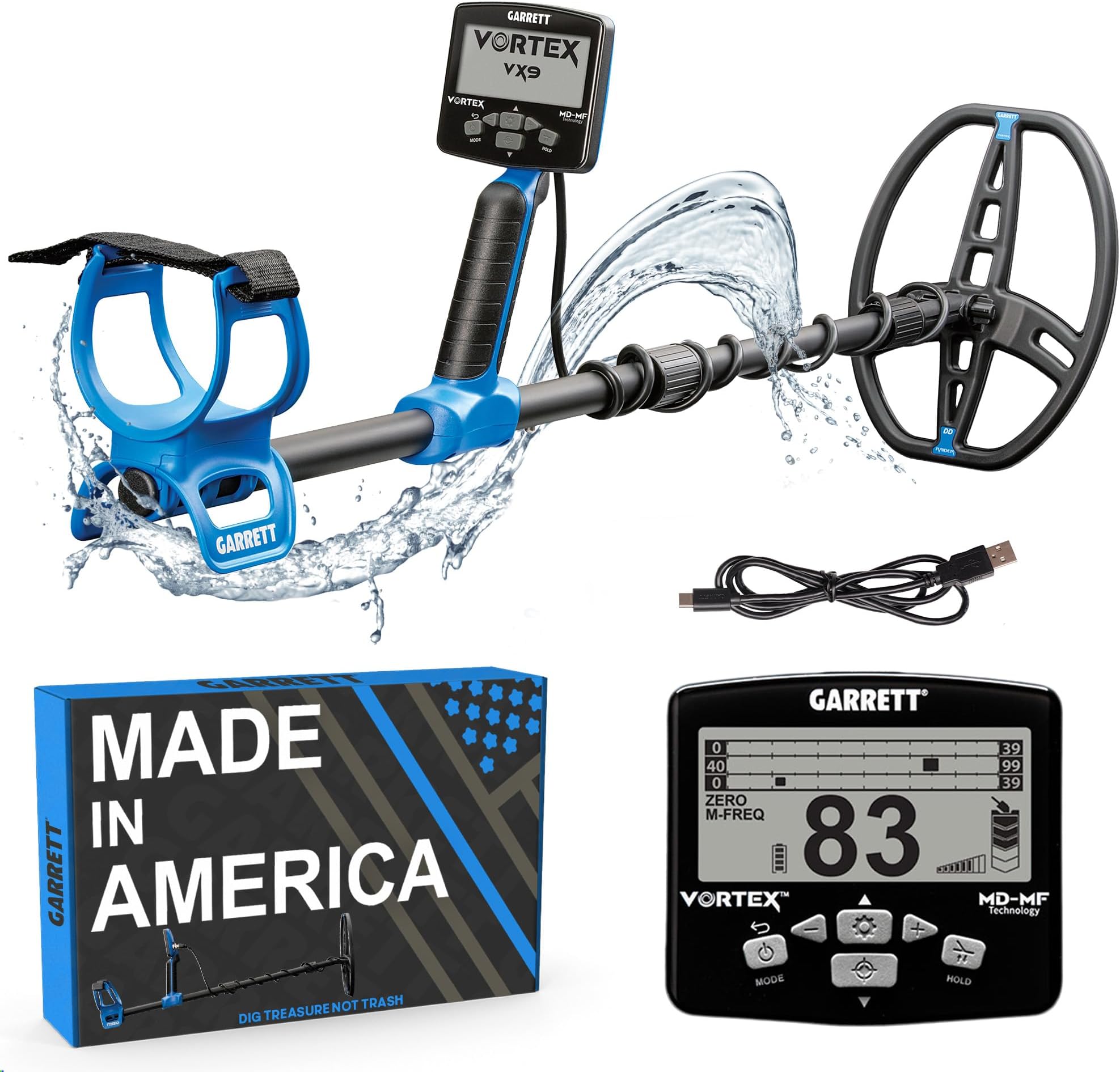Amazon.com : Minelab Gold Monster 1000 Universal Metal Detector with 2 ...