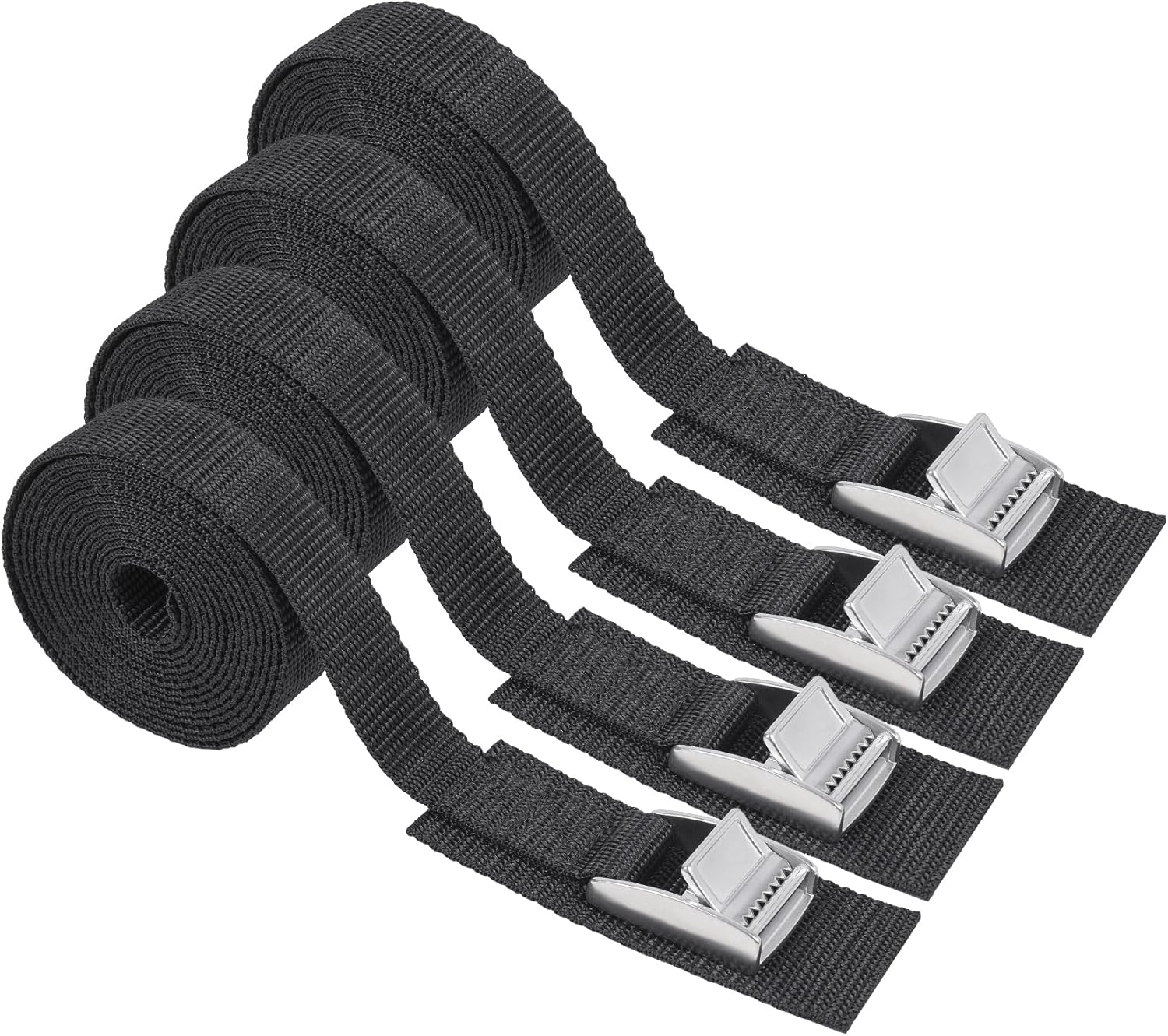 Amazon.com: Ayaport Lashing Straps with Stainless Steel Buckles 12ft ...