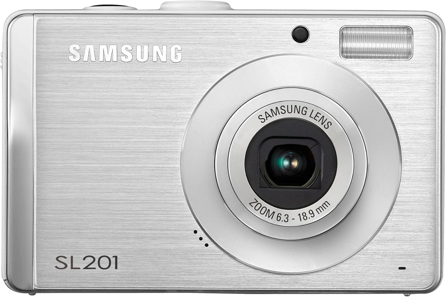 Amazon.com : Samsung SL-201 10.2MP Digital Camera with 3x Optical Zoom ...