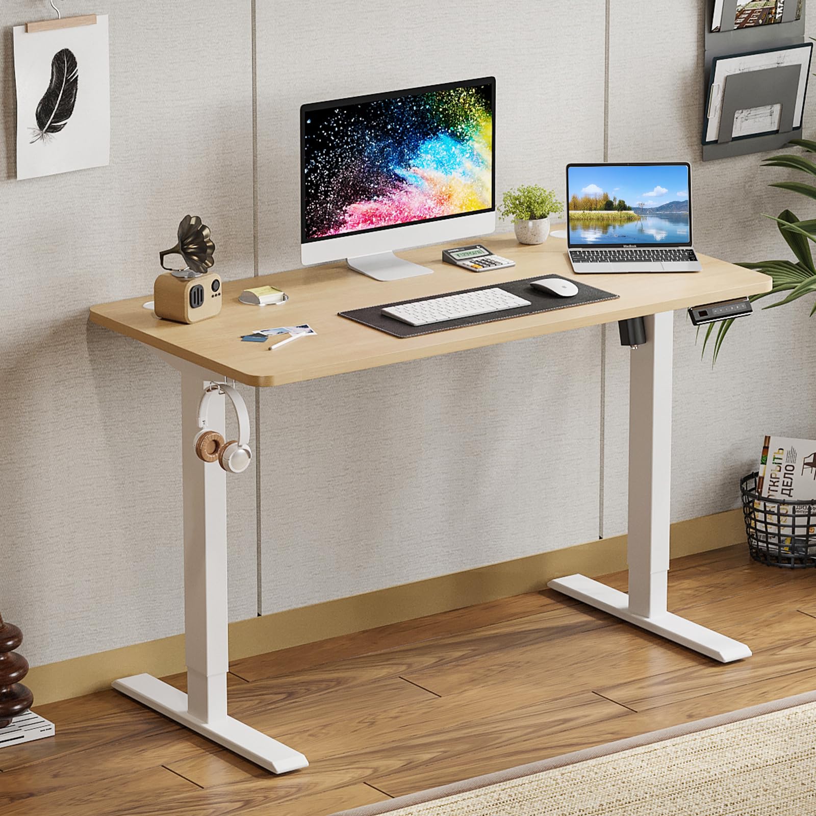 Snapklik.com : STARY Stand Up Home Office Whole-Piece Desk Board