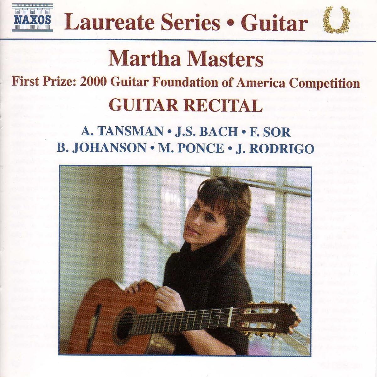 Amazon.co.jp: Laureate Series: Martha Masters Guitar Recital: ミュージック
