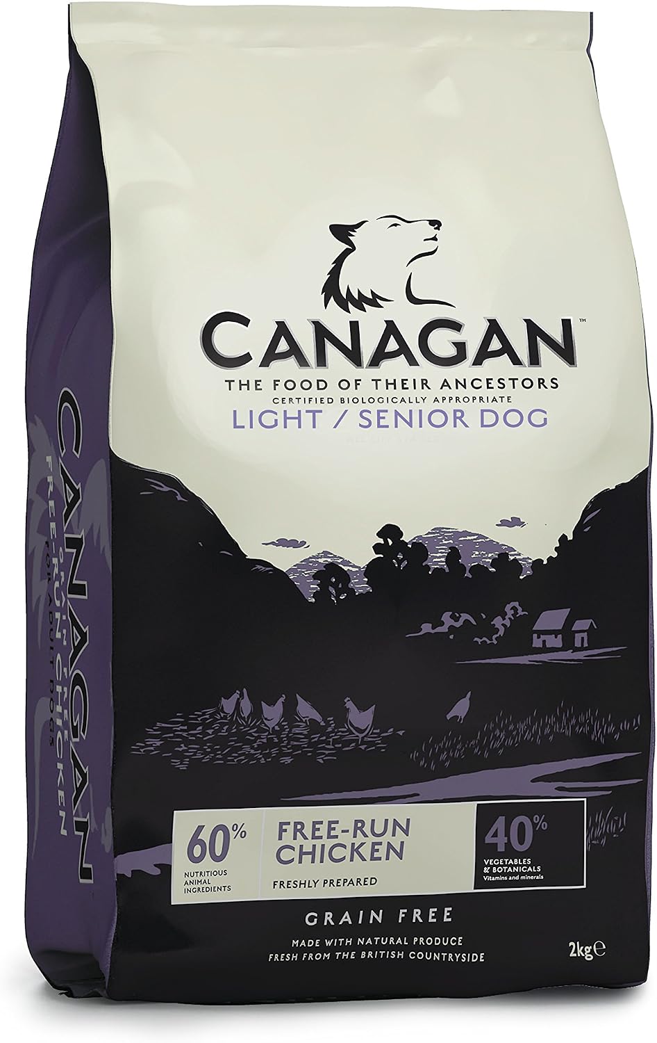 Canagan Free-run Chicken Light / Senior Grain-free Dog Food 2kg ...