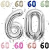 Amazon.com: 12 Pack Silver 60th Birthday Anniversary Centerpiece Sticks ...