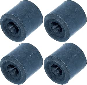 4X Small 3cm Black Rubber Door Stops : Amazon.co.uk: DIY & Tools