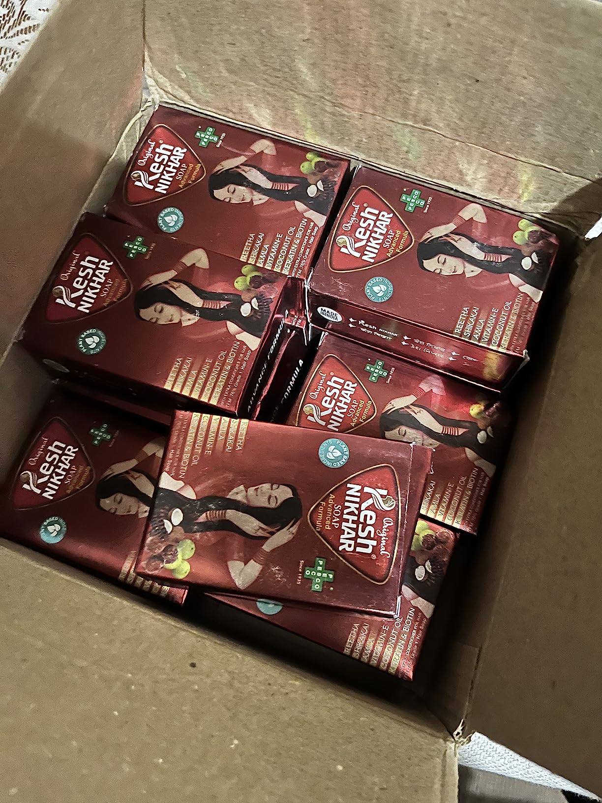 Buy KESH NIKHAR SUPREME Advanced Formula Soap for Hair Wash Natural ...