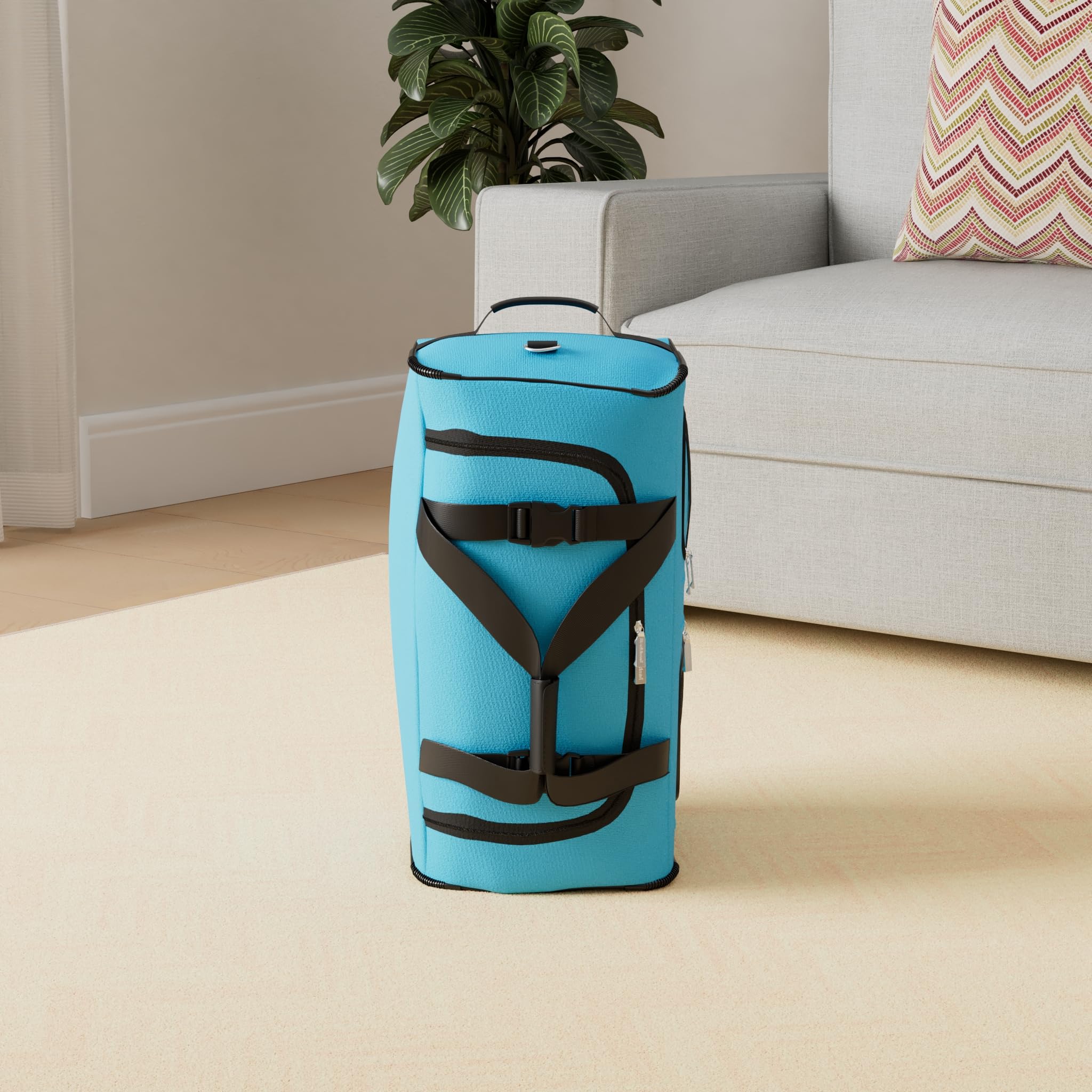 Snapklik.com : Rockland Rolling Duffel Bag