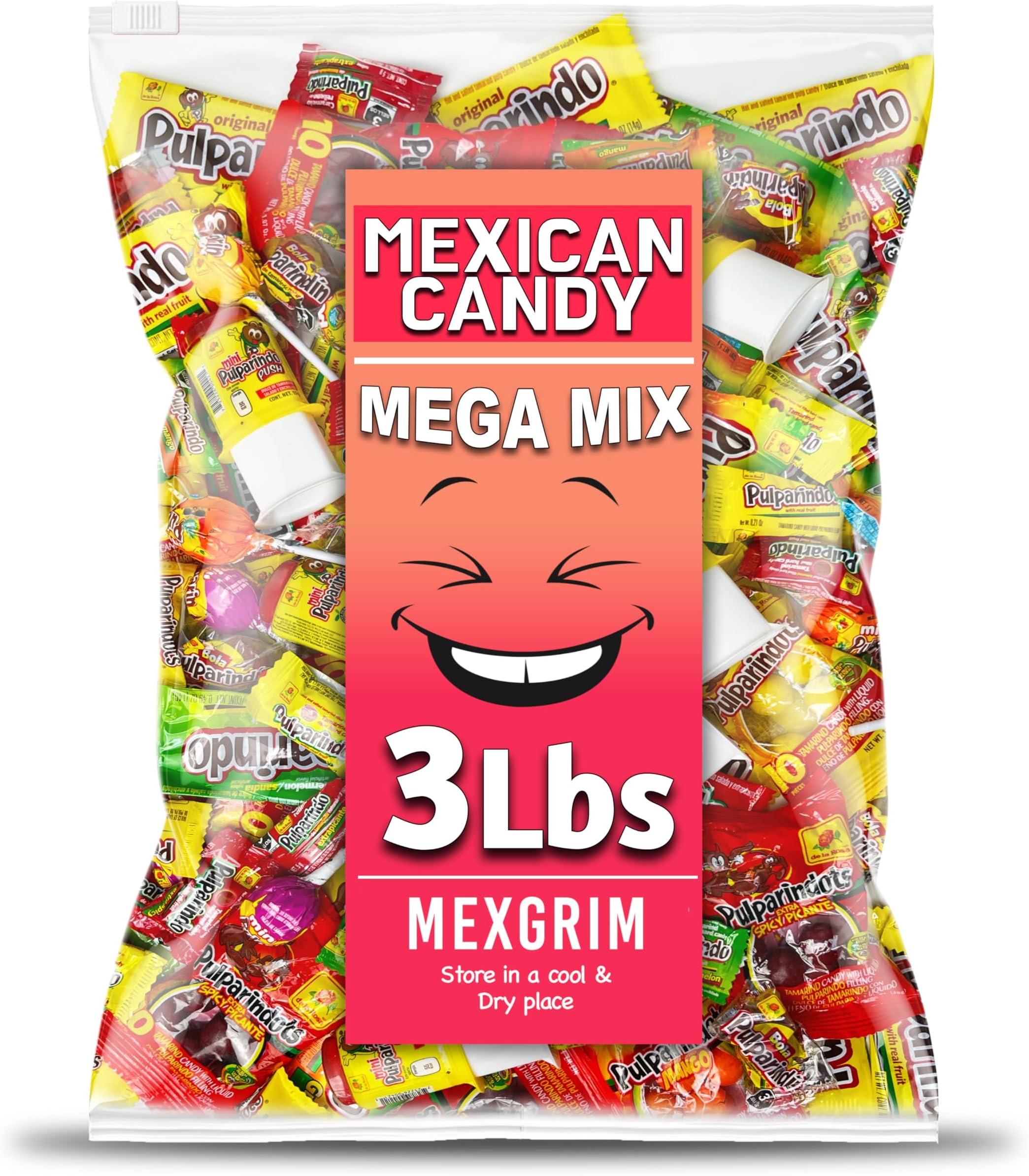 Amazon.com: Mexi-Mix Box Mexican Candy Assortment. 86 count. Care ...