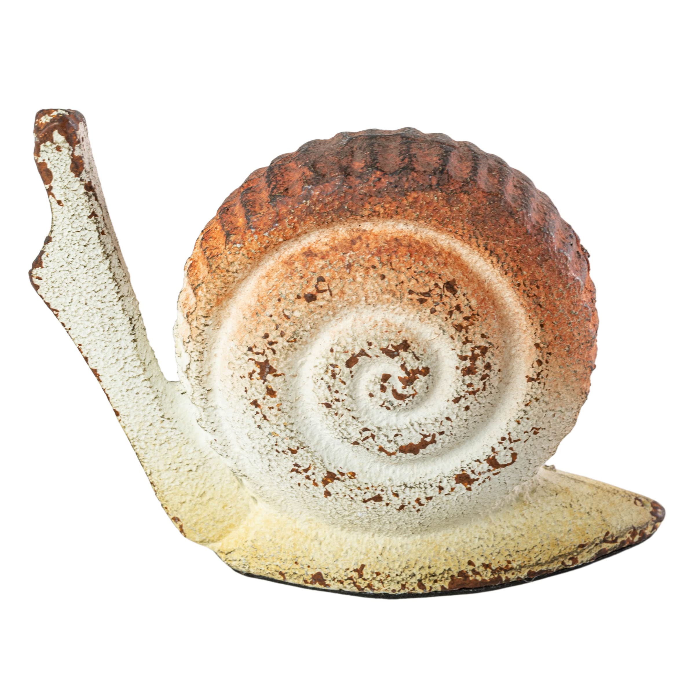 Amazon.com: Foreside Home & Garden Snail Figure Cast Iron : Home & Kitchen