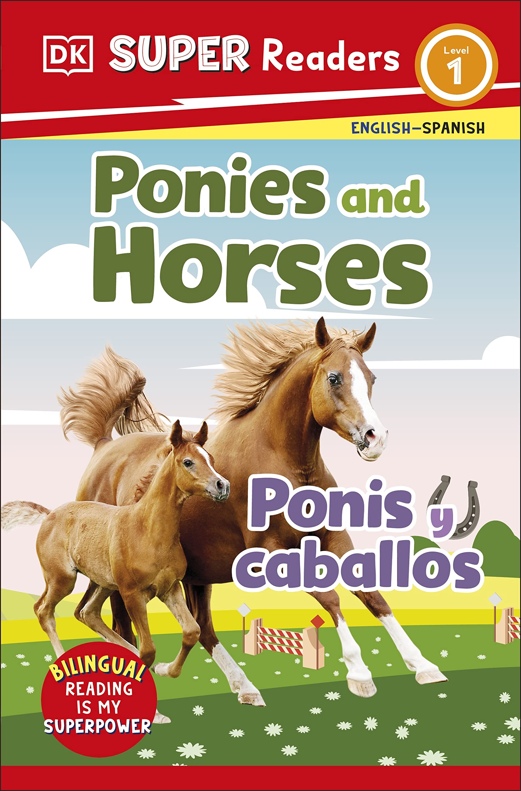 Amazon.com: DK Super Readers Level 1 Bilingual Ponies and Horses ...