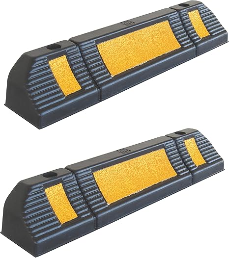 Amazon.com: Parking Stopper for Garage Floor, Blocks Car Wheels as ...