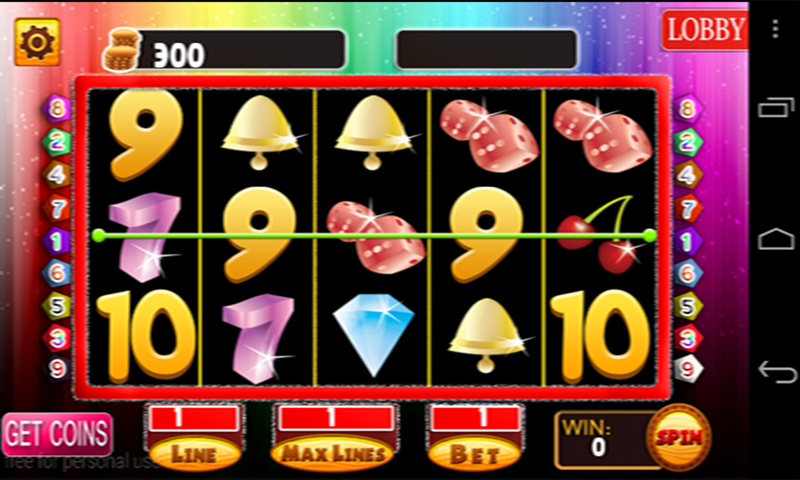 Aplicación Super Slot Machine en Amazon Appstore