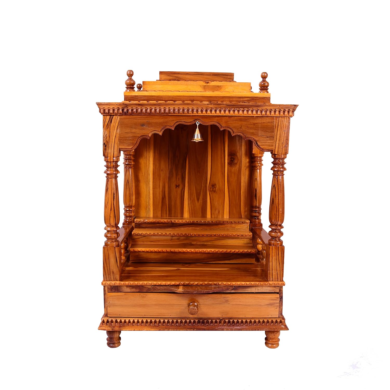 Home Decorative Solid Wood Temple Pooja Mandir/Mandap/Wooden Mandir ...
