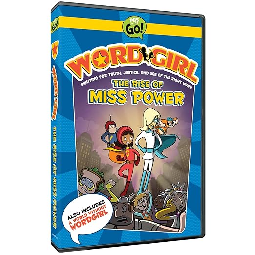 Amazon.com: WordGirl: The Rise of Miss Power : Dannah Feinglass Phirman ...
