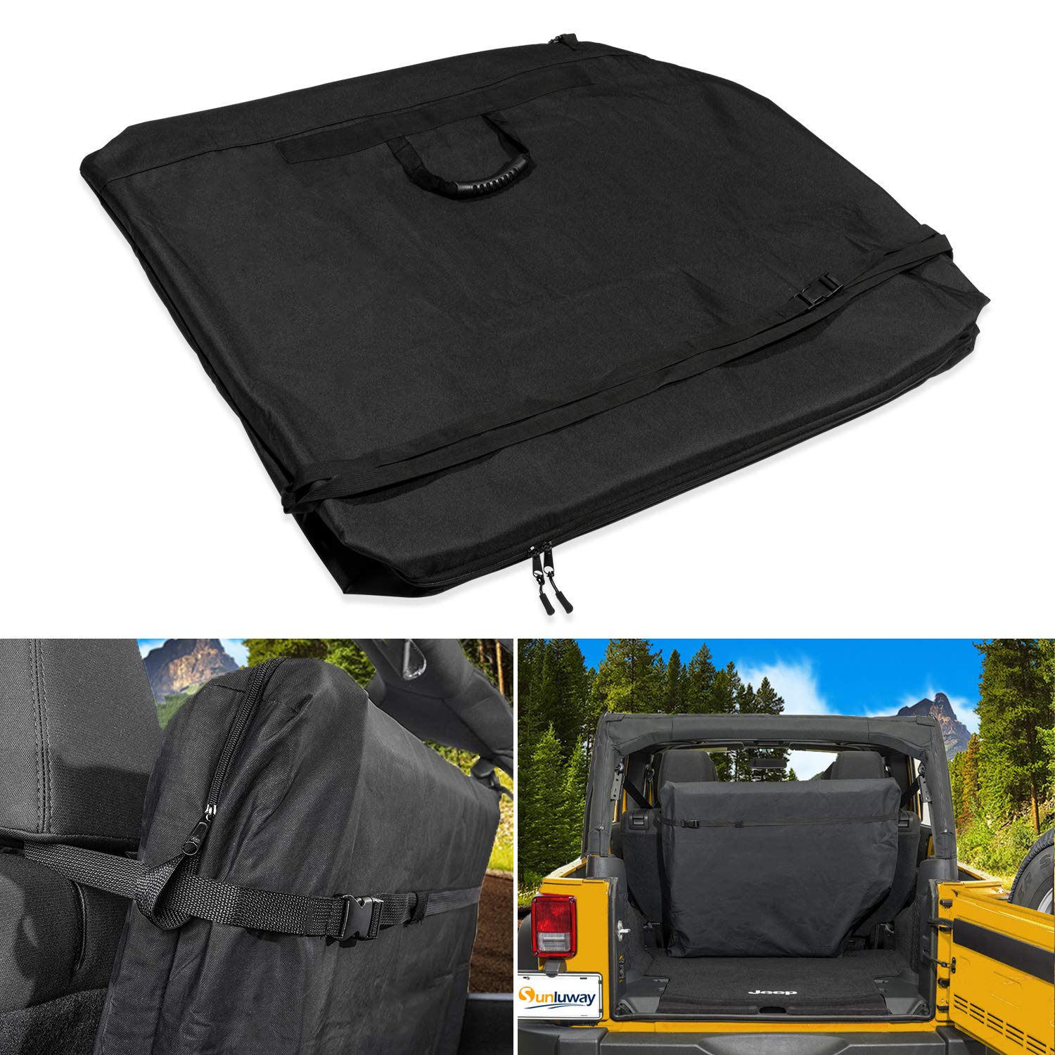 Sunluway Fit for Jeep Wrangler Freedom Panel Hard Top Storage Bag ...
