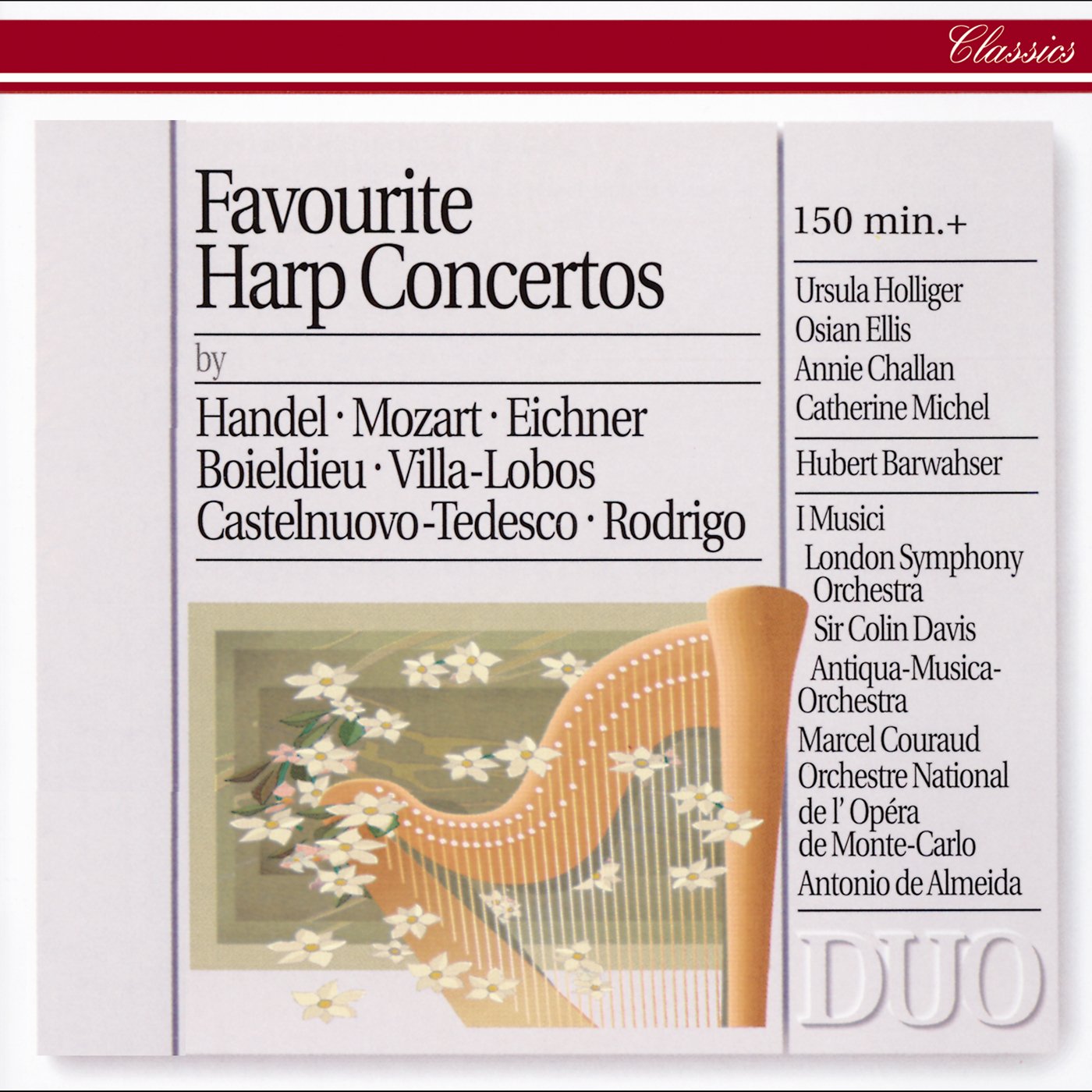 Conc. Arpa: Vari, Handel, Mozart, Eichne: Amazon.fr: CD et Vinyles}