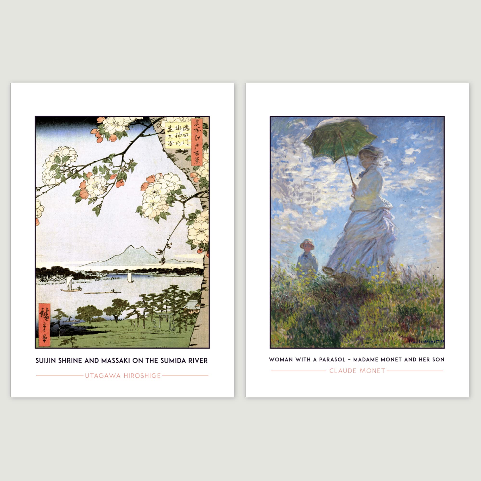 Wee Blue Coo Classic Paintings Van Gogh Sunflowers Utagawa Suijin ...