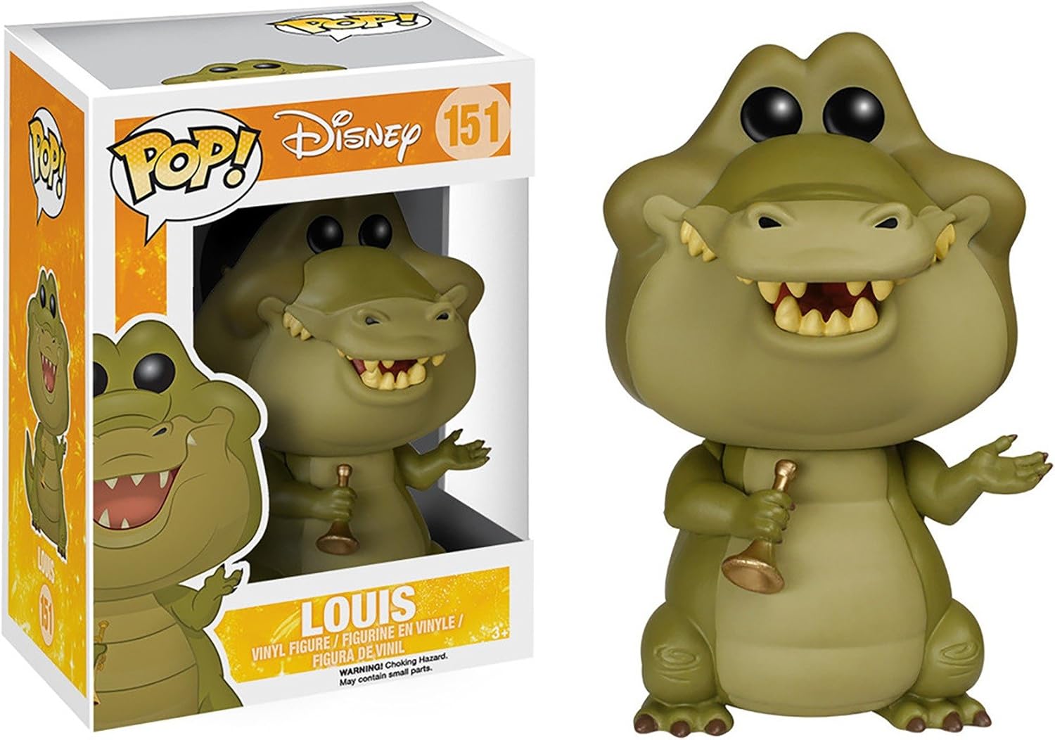 Funko Action Figure Princess & The Frog - Louis The Alligator : Funko ...