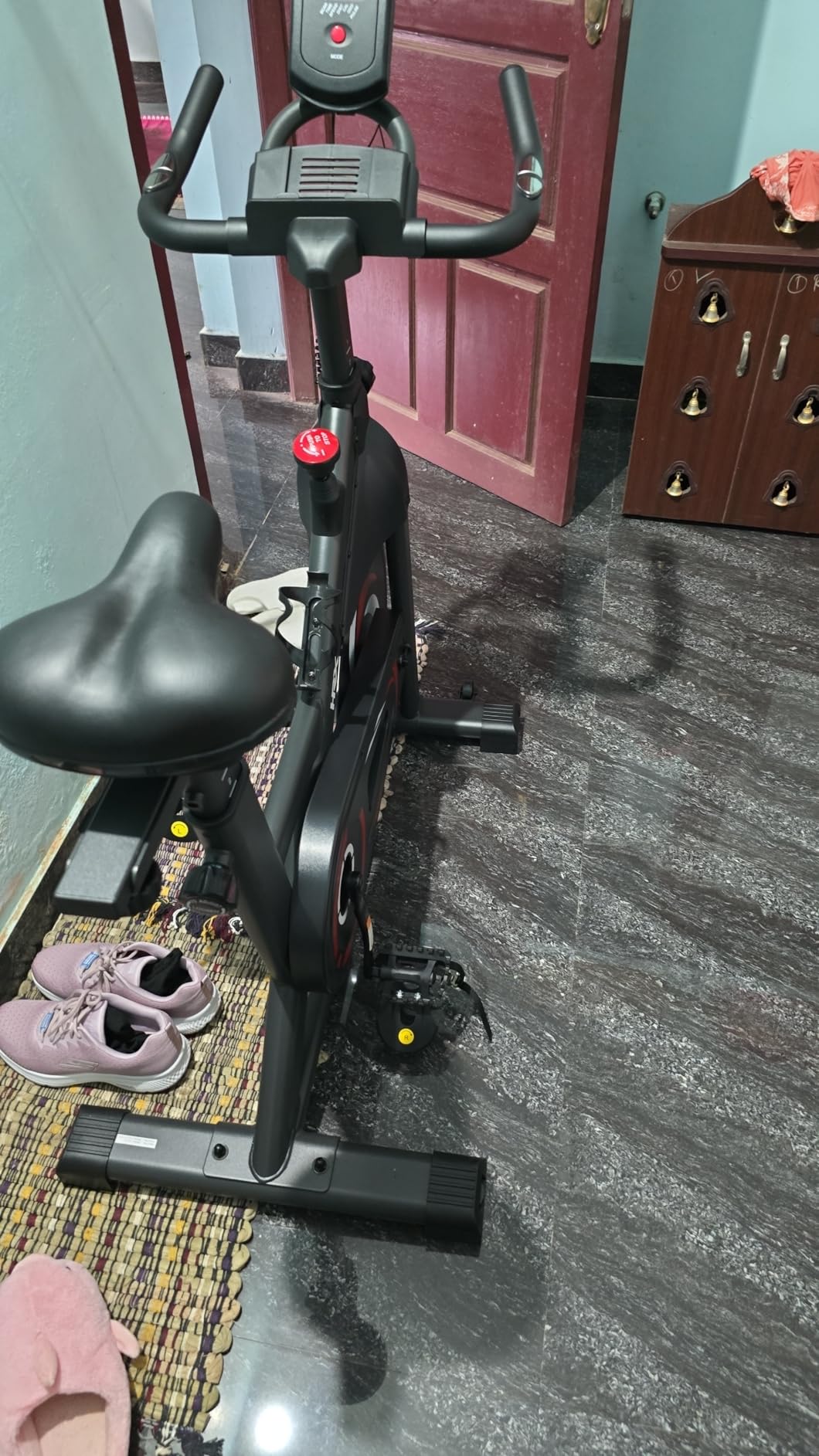 HRX Willie with 6 Kg Flywheel| Max Weight Support: 120 Kg |Magnetic ...