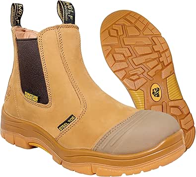 Amazon.com: WOLF Work Boot | 100% Genuine Upper Leather | Oil, Slip ...