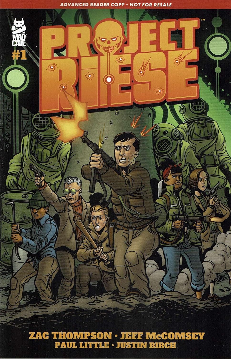 Amazon.com: Project Riese CP #1 VF/NM ; Mad Cave comic book | Advanced ...