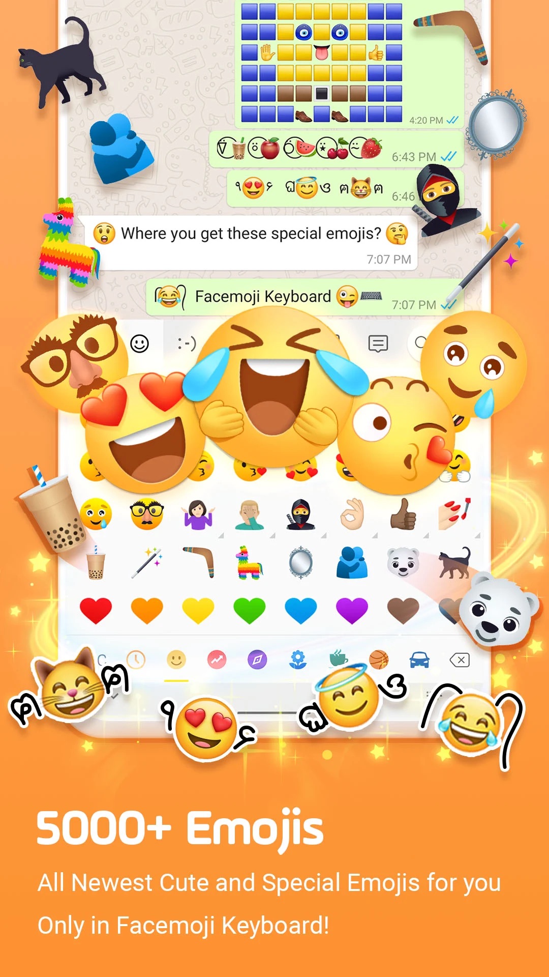 Facemoji Emoji Keyboard Pro - App on Amazon Appstore