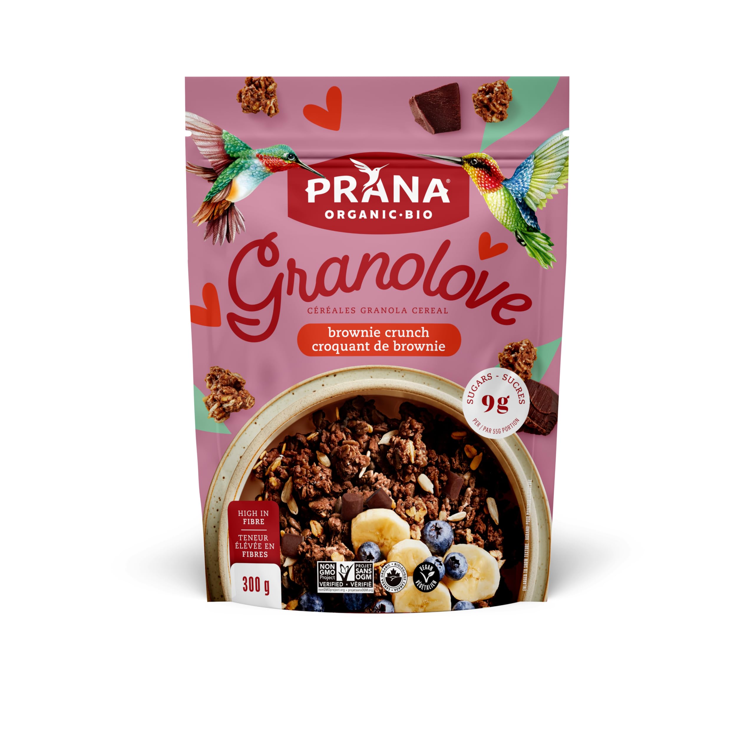 Prana Granolove - Brownie Crunch Granola Cereals 300 g : Amazon.ca ...