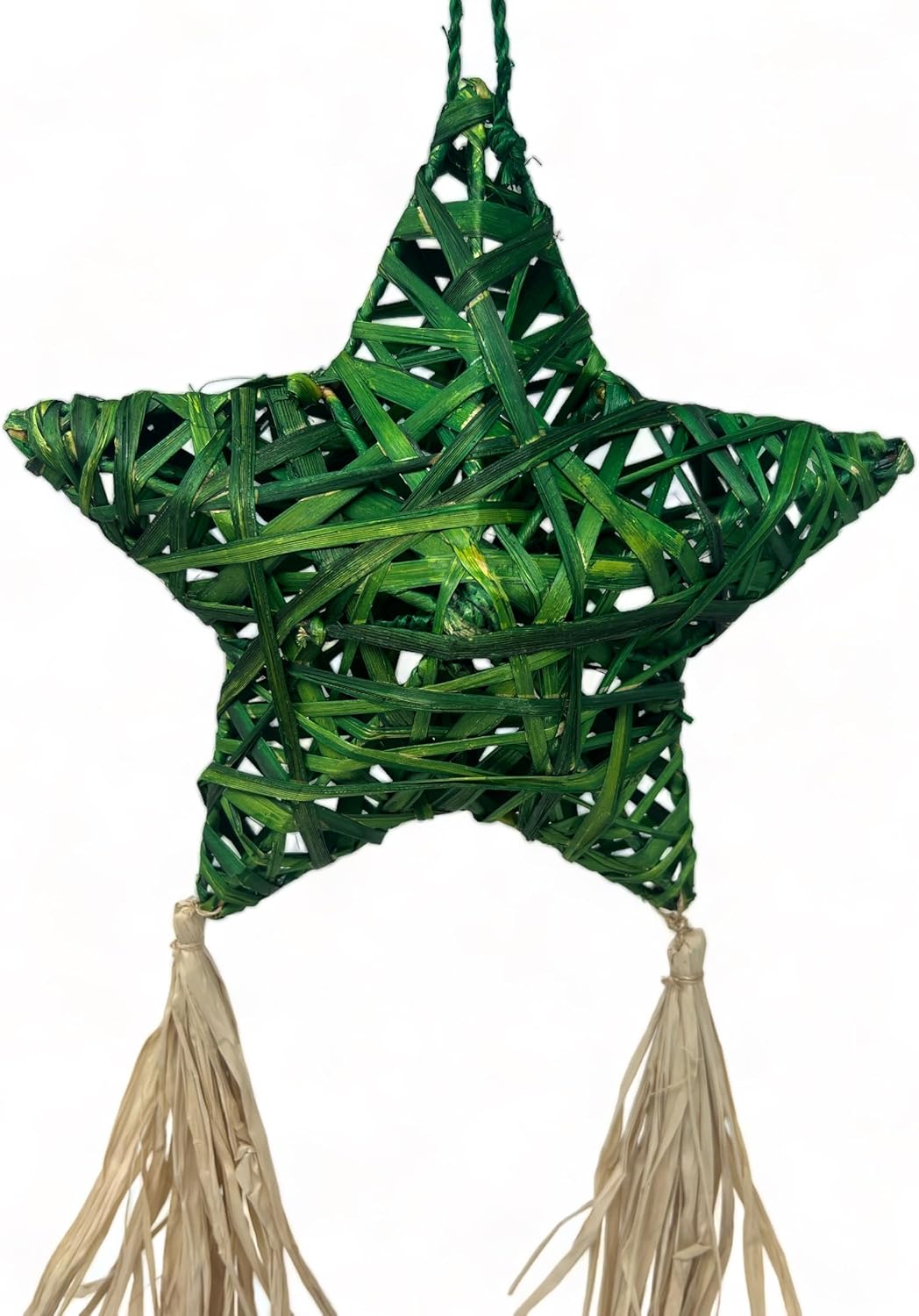 Amazon.com: Hand-Crafted Raffia Estrella Parol | 8" Filipino Christmas ...