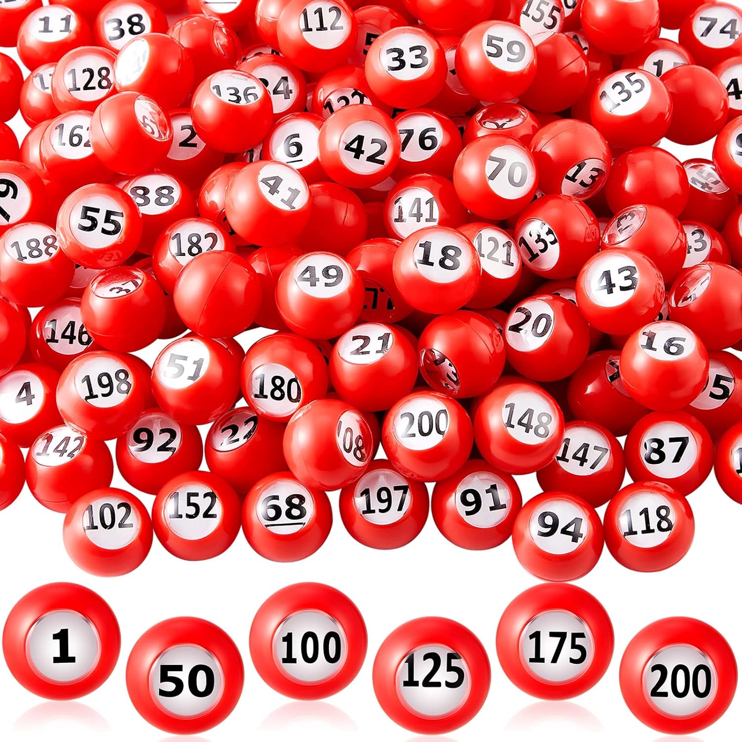Amazon Liliful 200 Bolas De Bingo Con N meros Del 1 Al 200 Bolas amazon-liliful-200-bolas-de-bingo-con-n-meros-del-1-al-200-bolas