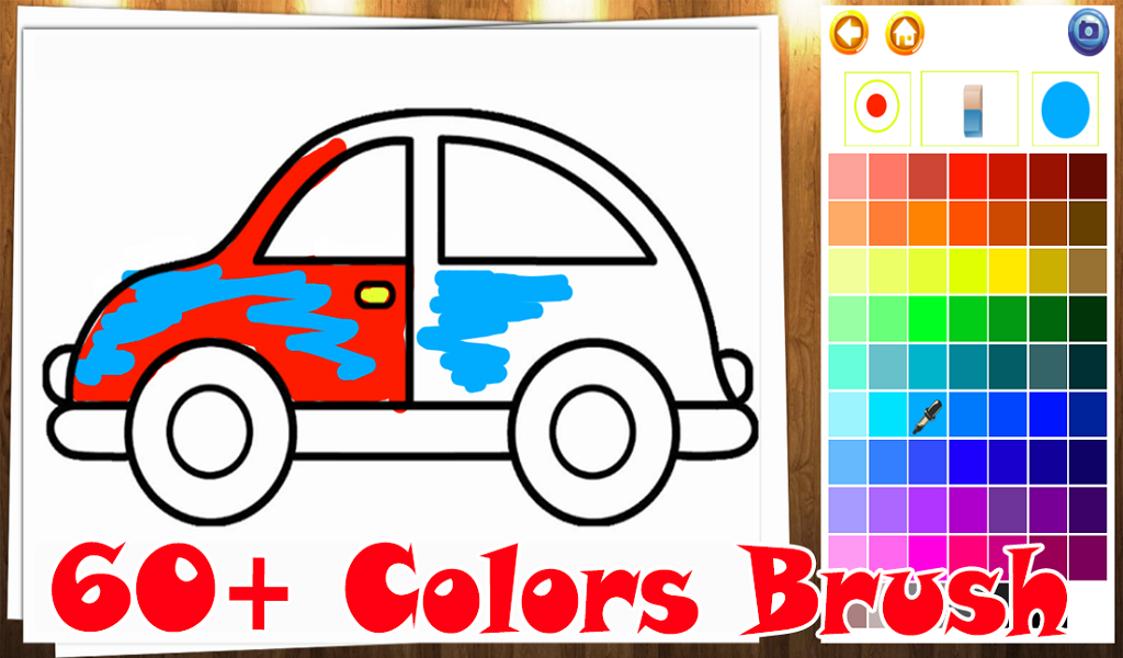 Coloring Book Super Car For Kids - App on Amazon Appstore