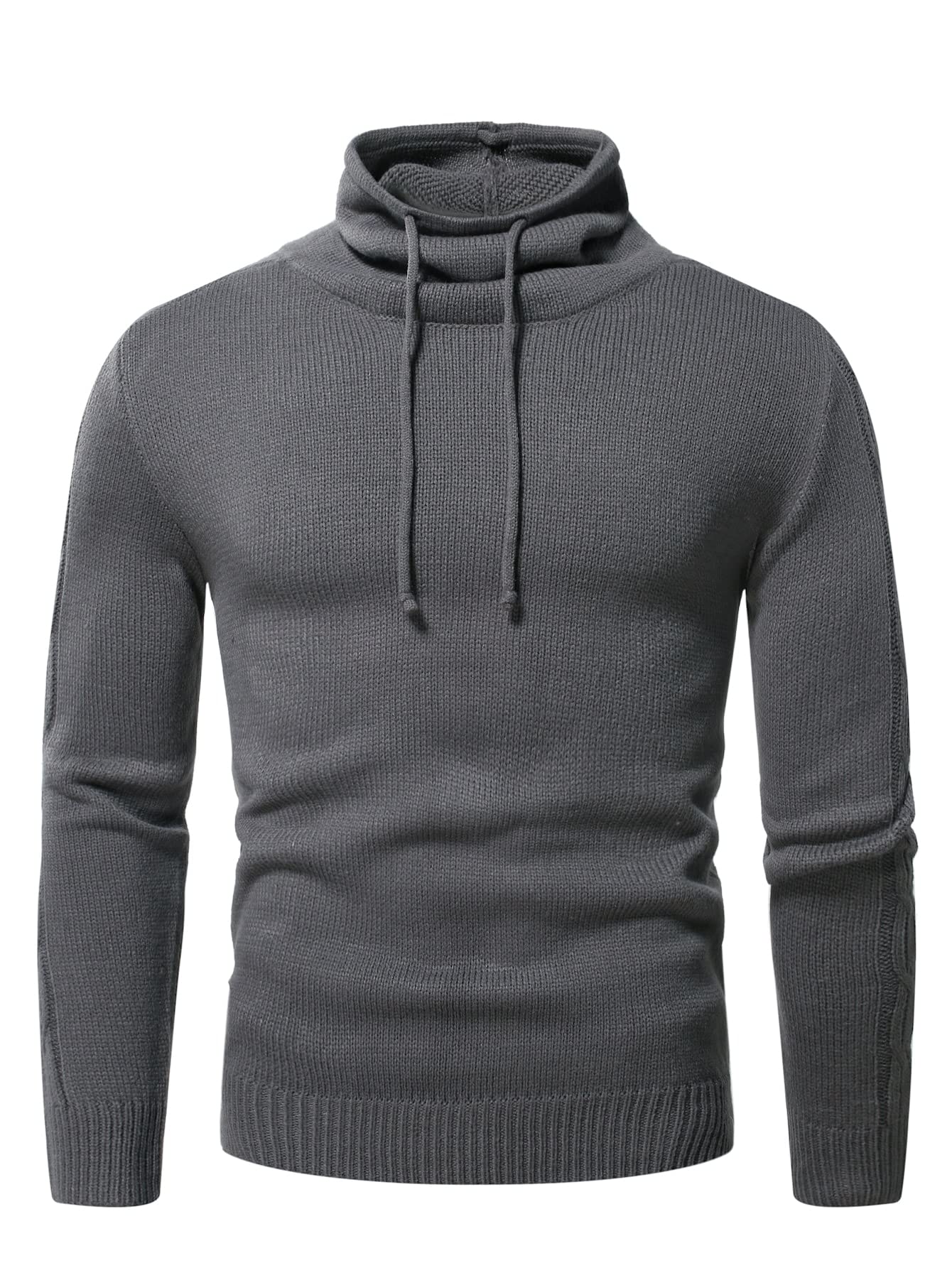 Mens Sweater Cowl Neck