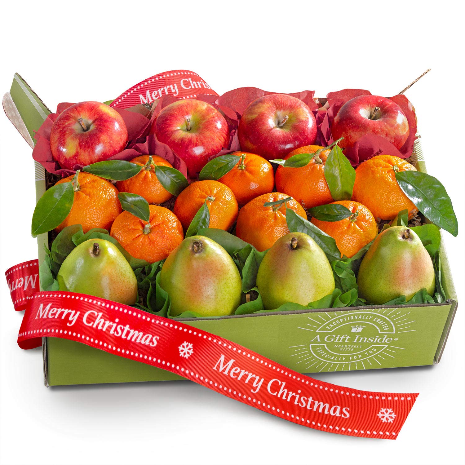 Amazon.com : Golden State Fruit Merry Christmas California Festive Trio ...