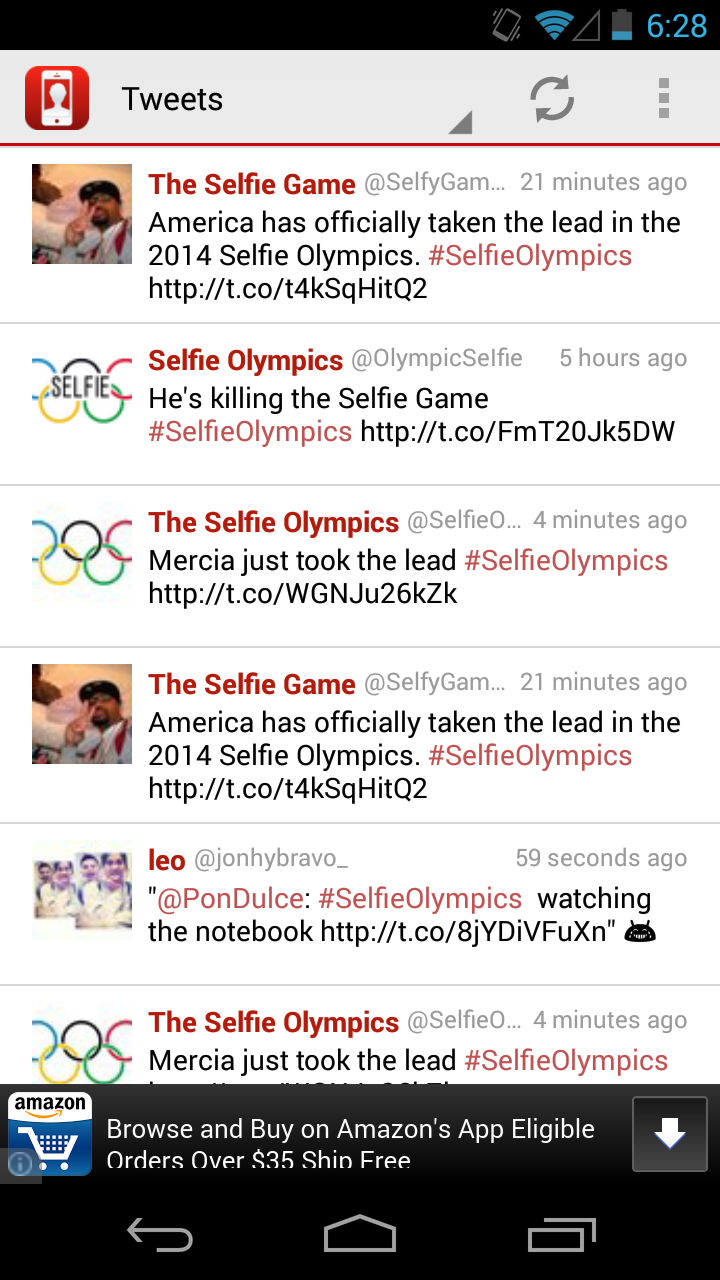 Selfie Olympic Games - App on Amazon Appstore