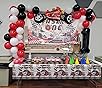 Amazon.com: Heidaman 167Pcs Fast One Birthday Decorations For Boys，Race ...