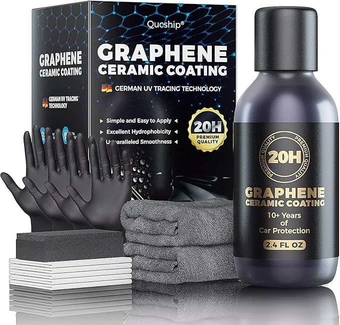 20H Advanced Nano Graphene Ceramic Coating for Cars (10+ Yrs Protection ...